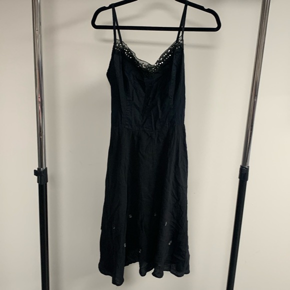 Morbid Threads | Dresses | Vintage Morbid Threads Black Goth Dress Size ...